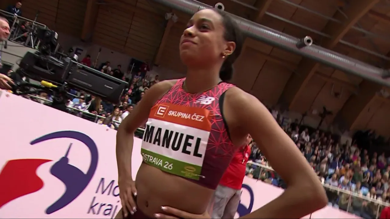 Lurdes Gloria Manuel zaběhla 400 m v osobním rekordu & ohlas — ČT sport ...