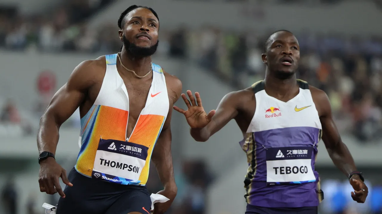 Sprinter Thompson zaběhl šestou nejrychlejší stovku historie — ČT sport ...