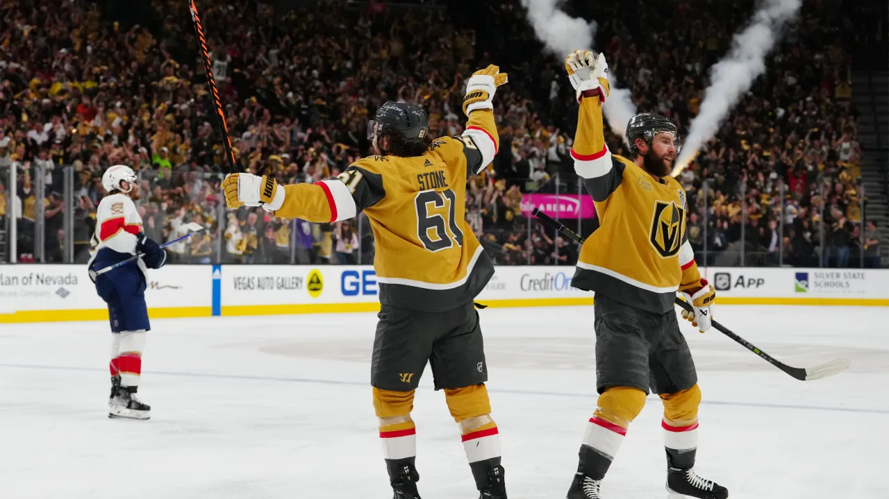 Vegas nasázelo Floridě sedmičku a jde ve finále Stanley Cupu do trháku ...