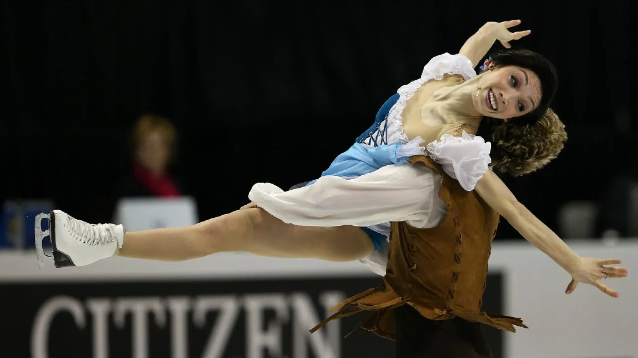Davisová a White jsou podruhé mistry světa v tancích — ČT sport — Česká ...