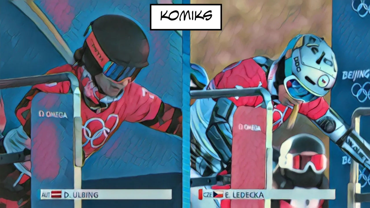 PODÍVEJTE SE: Cesta Ester za třetím olympijským zlatem v komiksu — ČT ...