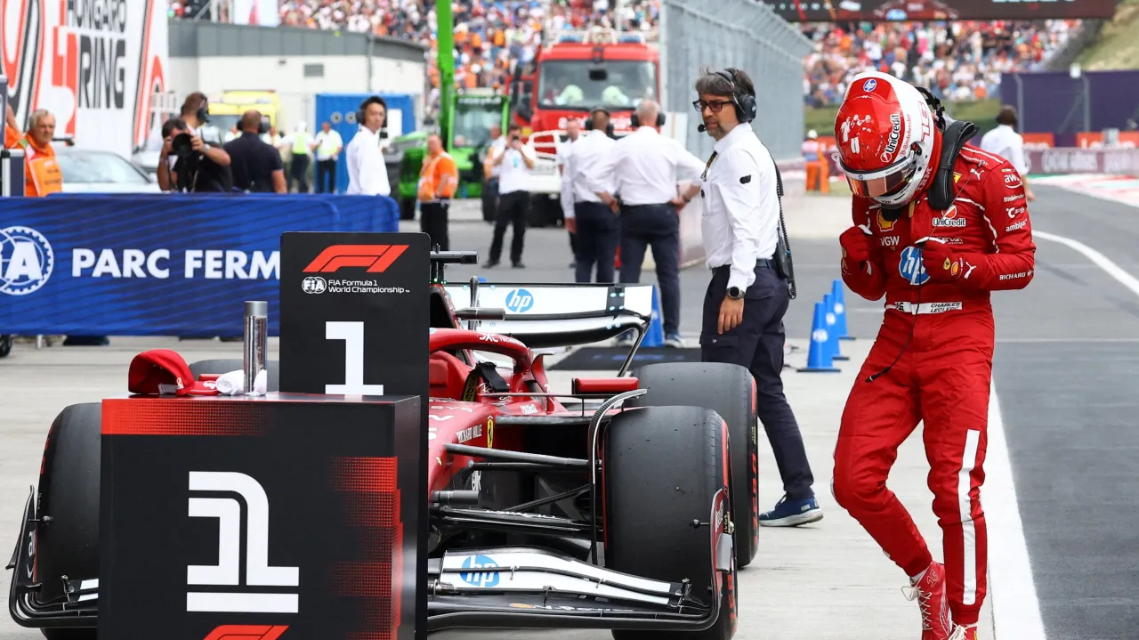 Ferrari má první pole position, Leclerc v Maďarsku ovládl kvalifikaci ...