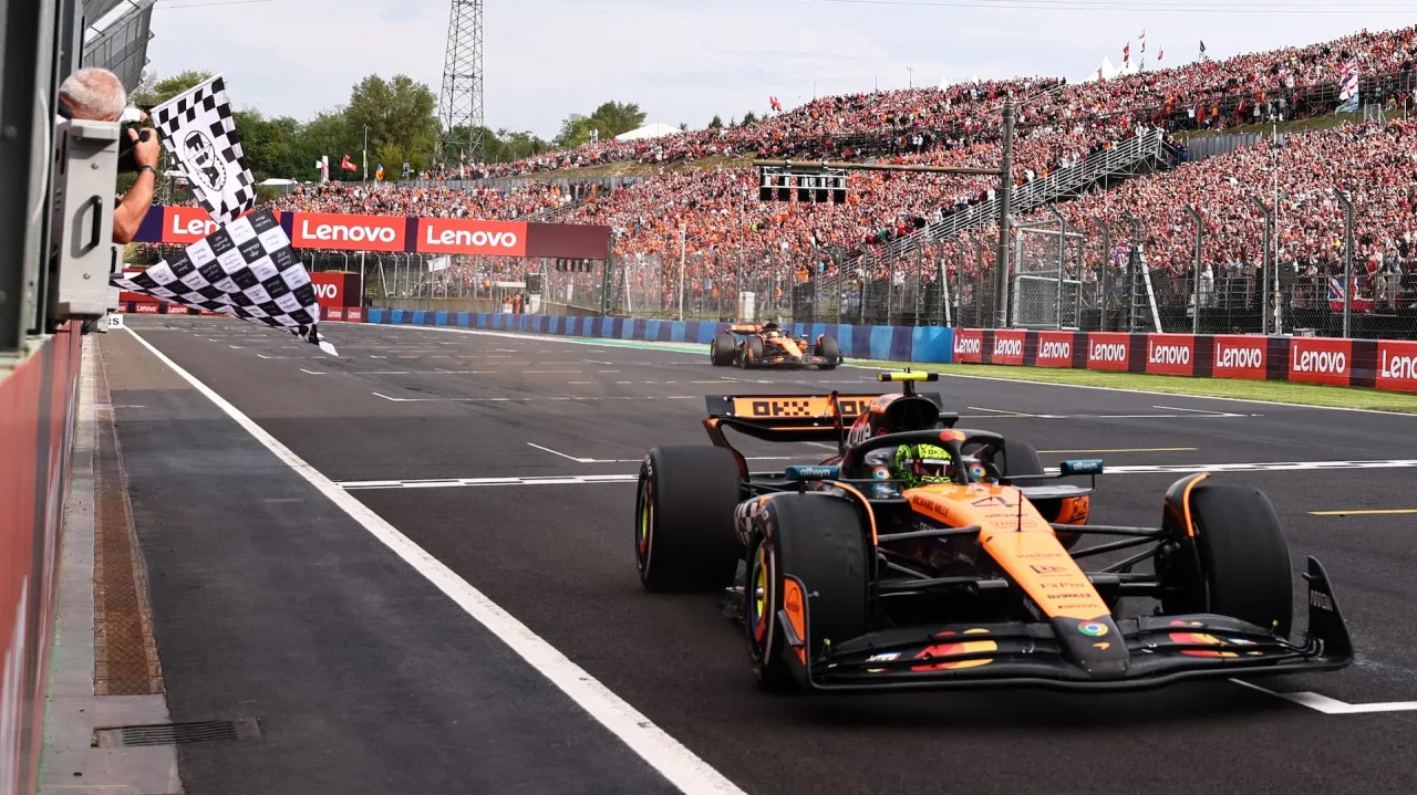 Na Hungaroringu oslavil McLaren double, Norris snížil ztrátu na ...