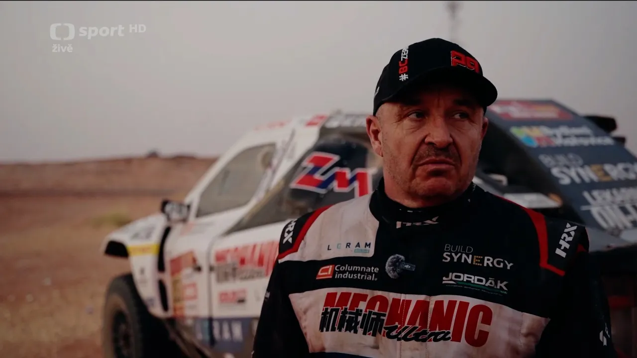 Ohlasy českých jezdců po 3. etapě Rallye Dakar — ČT sport — Česká televize