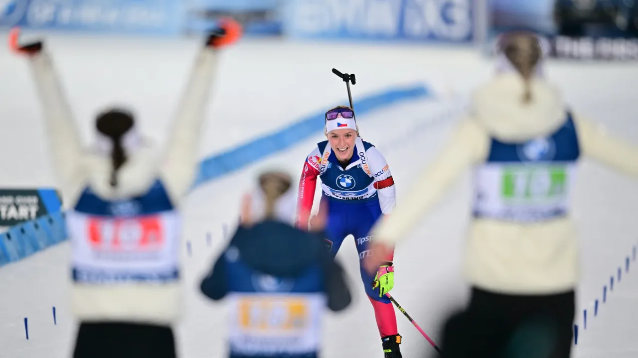 Ohlasy trenéra a bronzového kvarteta biatlonistek — ČT sport — Česká ...