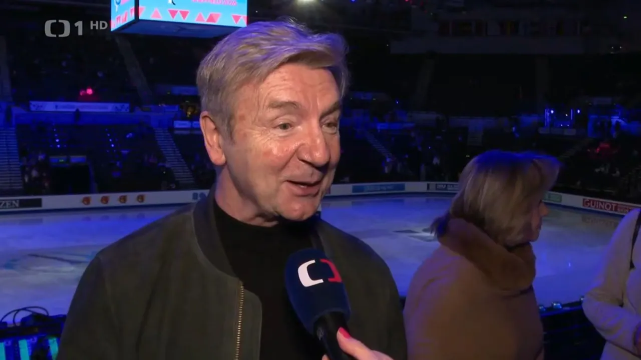 Mistrovství Evropy navštívil Christopher Dean — ČT sport — Česká televize