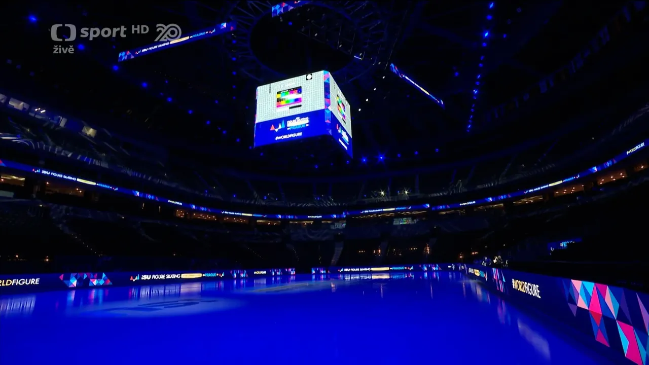 Pražská O2 arena je připravena na MS v krasobruslení — ČT sport — Česká ...