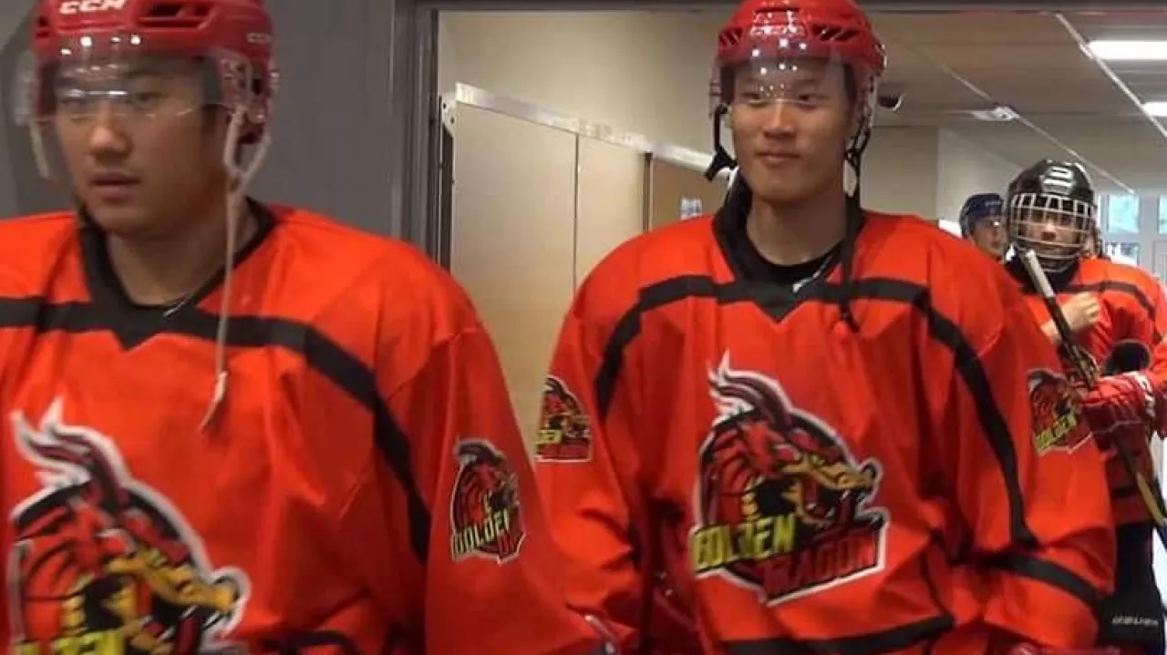 China Golden Dragons vyjeli poprvé v historii na český ligový led ...