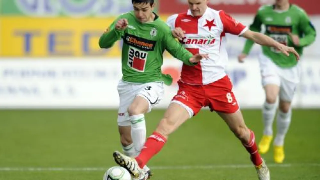Jablonec porazil Slavii, Olomouc veze z Plzně nadějnou remízu — ČT ...