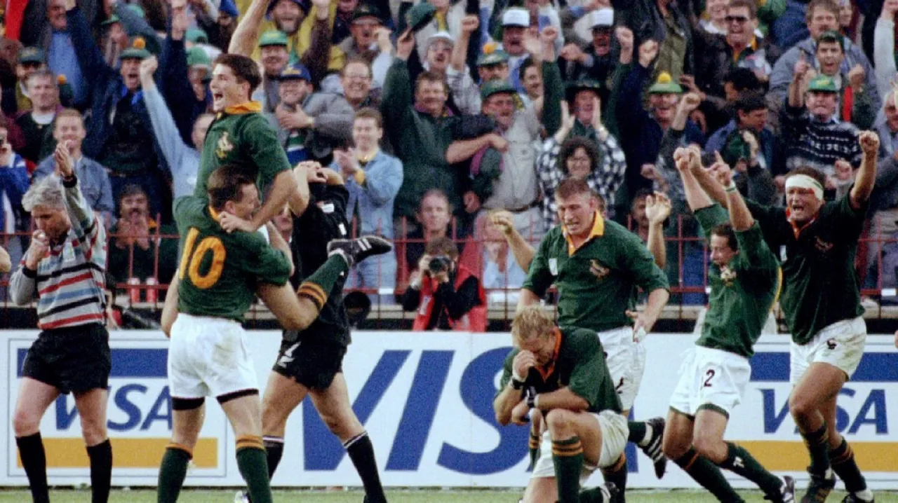 MS 1995: Finálové vítězství Springboks spojilo celou zemi — ČT sport ...