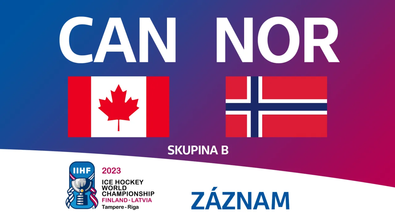 Záznam utkání Kanada – Norsko — ČT sport — Česká televize