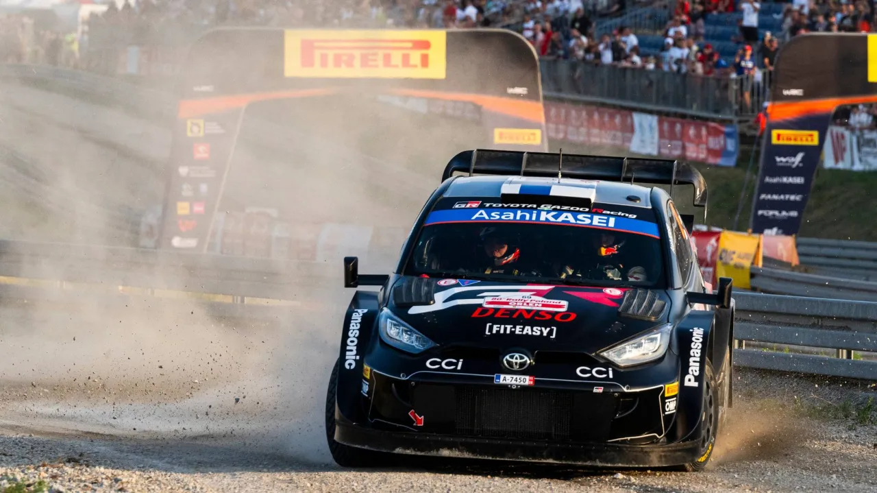 Rovanperä je nadále v čele Lotyšské rallye — ČT sport — Česká televize